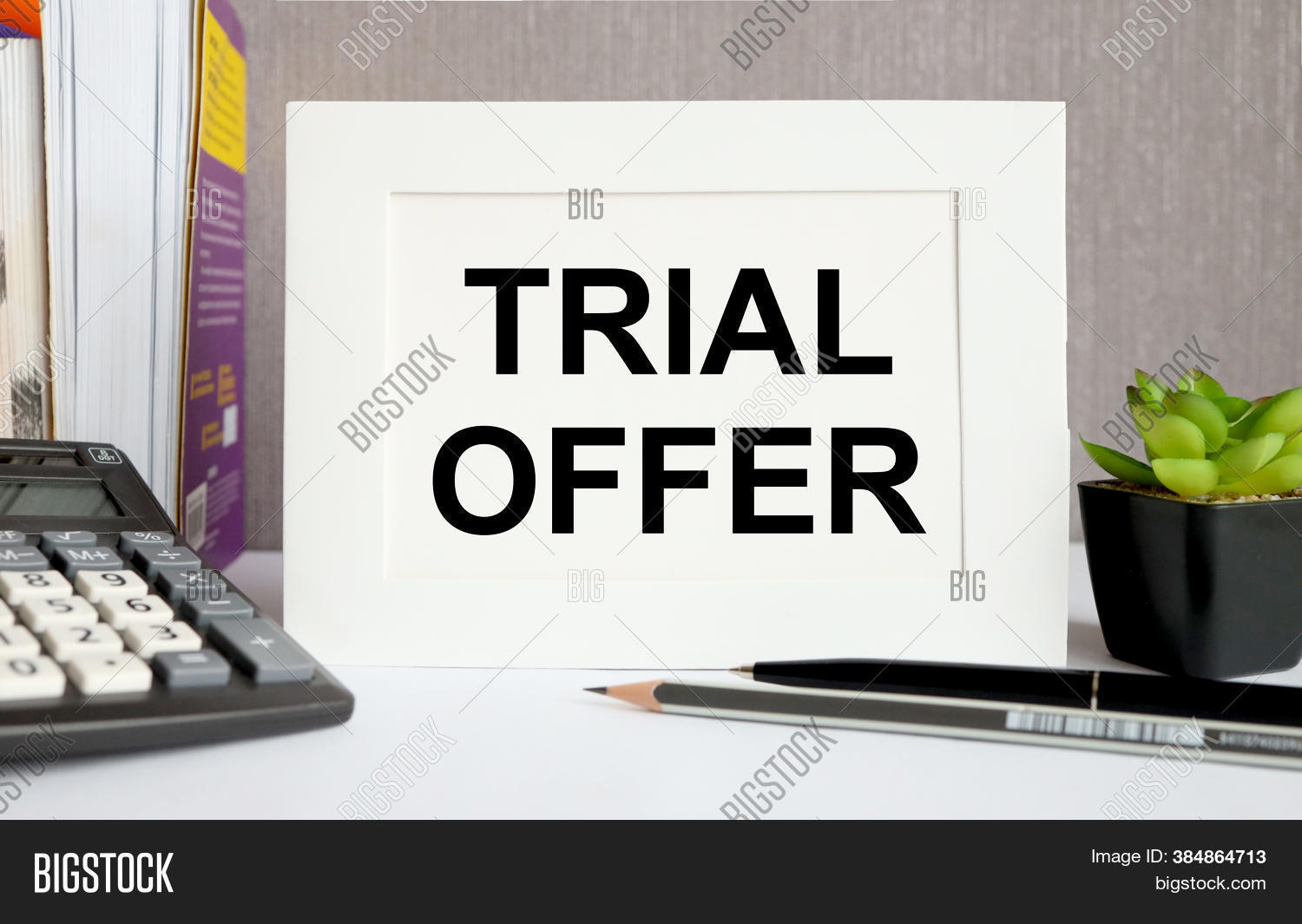 Trial Offer. On White Image & Photo (Free Trial) | Bigstock