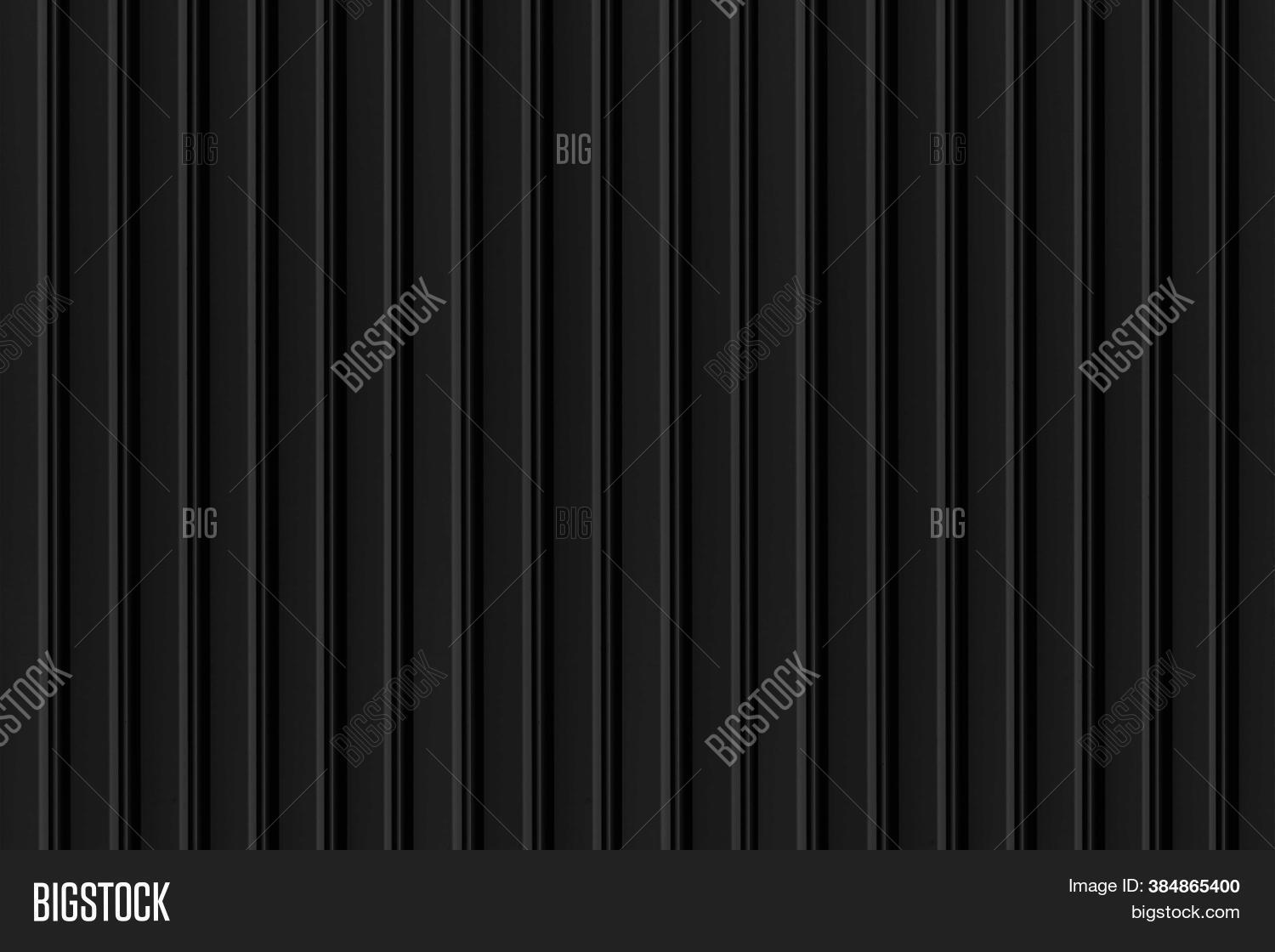 Black Corrugated Metal Image & Photo (Free Trial) | Bigstock