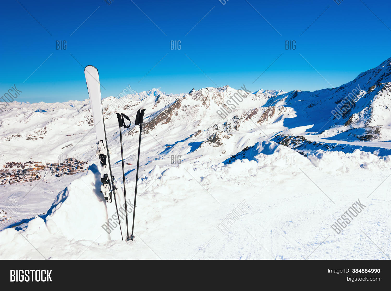Winter Ski Resort Alps Image & Photo (Free Trial) | Bigstock