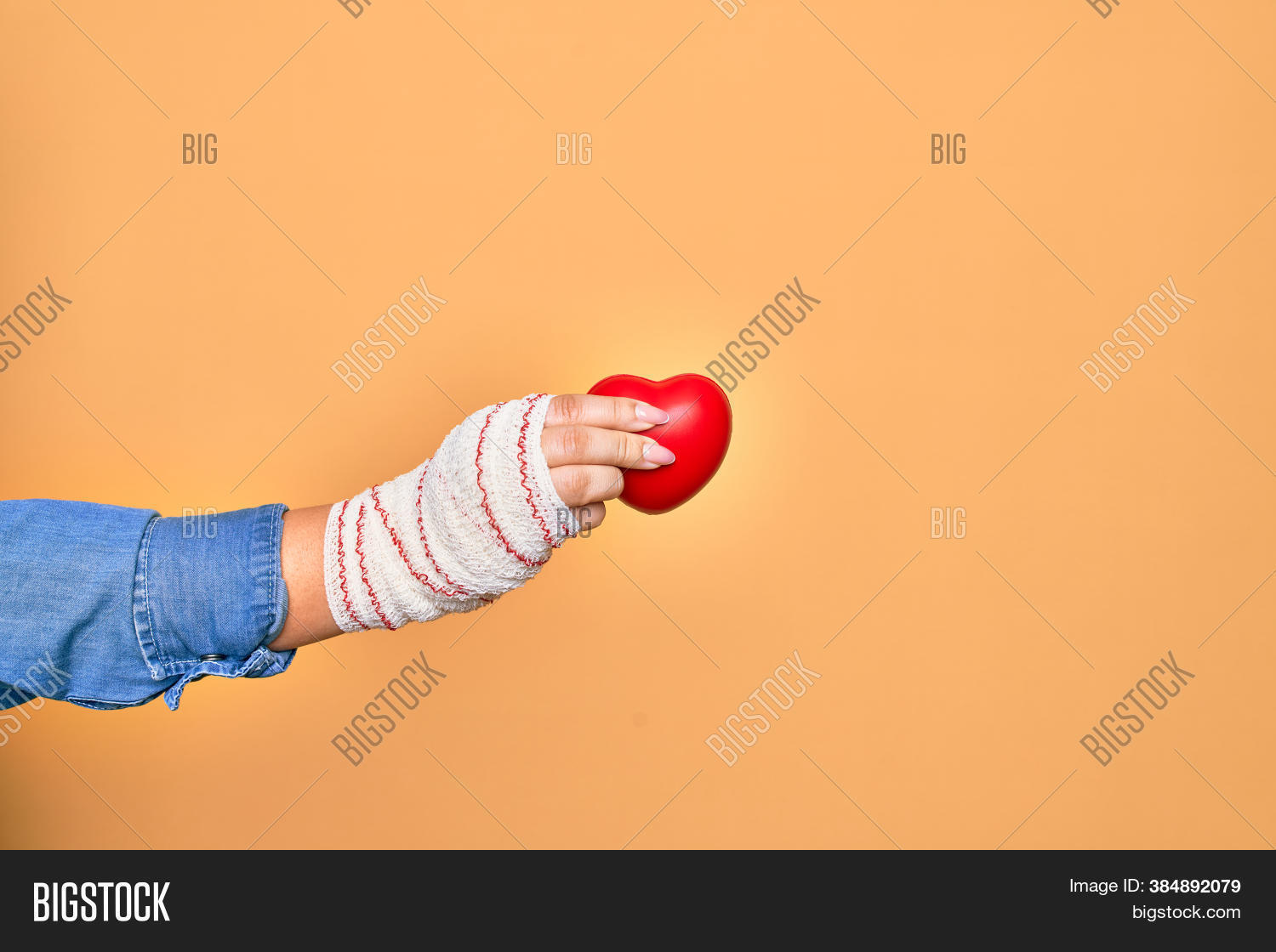 Wounded Hand Caucasian Image & Photo (Free Trial) | Bigstock
