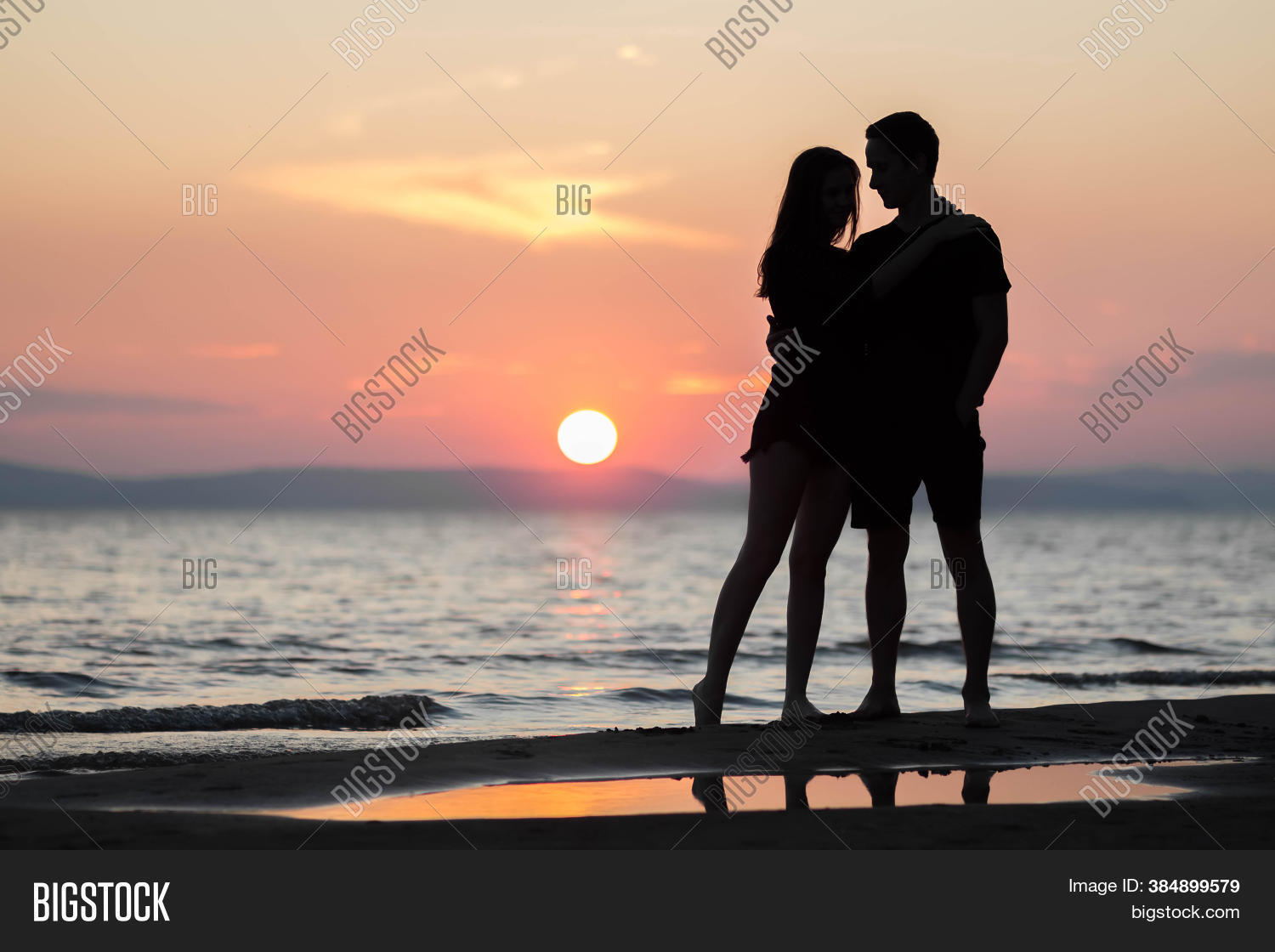 Young Couple On Sea Image & Photo (Free Trial) | Bigstock