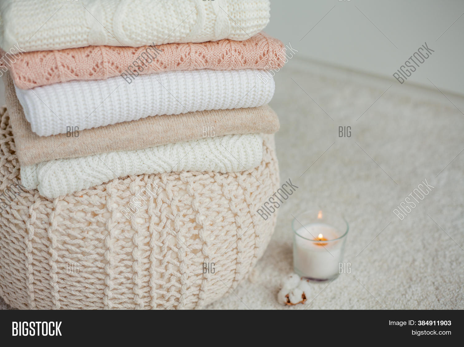 Stack Knitted Sweaters Image & Photo (Free Trial) | Bigstock