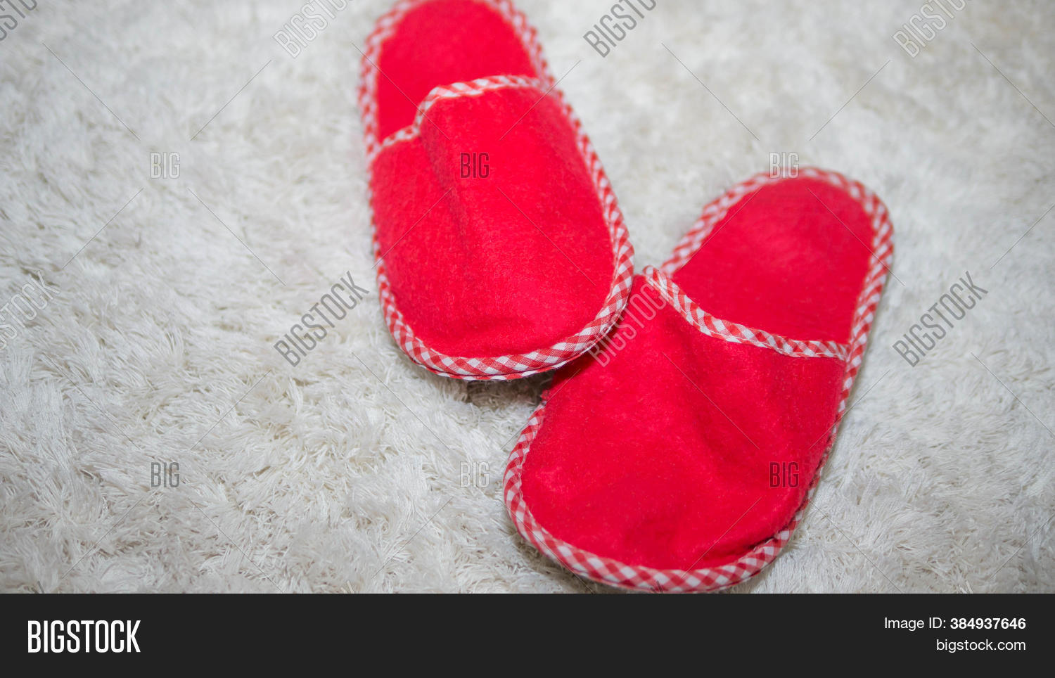 Slippers On Rug, Red, Image & Photo (Free Trial) | Bigstock