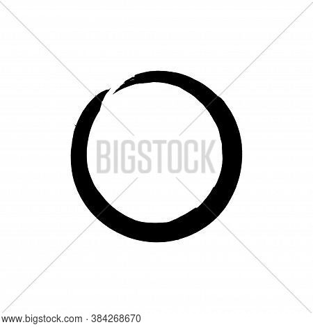 Enso Symbol Vector Vector & Photo (Free Trial) | Bigstock