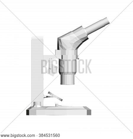 Low Poly Microscope. Vector & Photo (Free Trial) | Bigstock