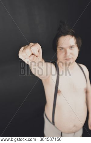 Funny Fat Guy Does Image & Photo (Free Trial) | Bigstock