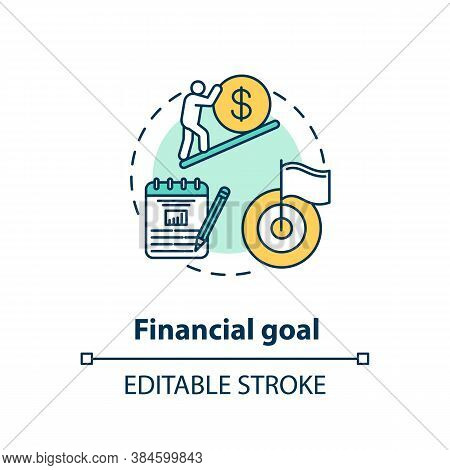 Financial Goal Vector & Photo (Free Trial) | Bigstock
