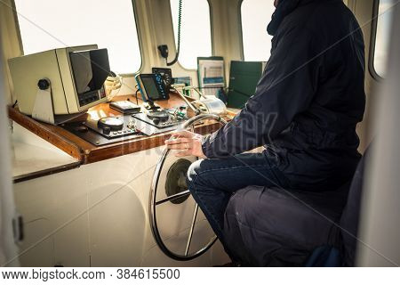 Boat Yacht Captain Image & Photo (Free Trial) | Bigstock