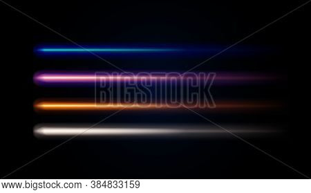 Set Bright Neon Vector & Photo (Free Trial) | Bigstock
