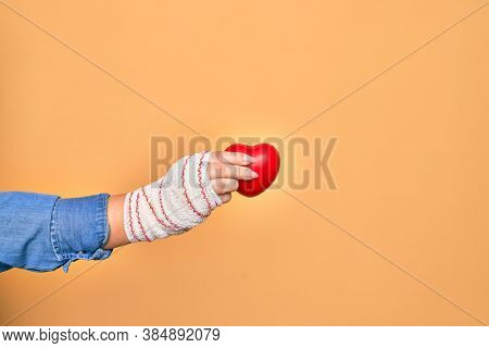 Wounded Hand Caucasian Image & Photo (Free Trial) | Bigstock