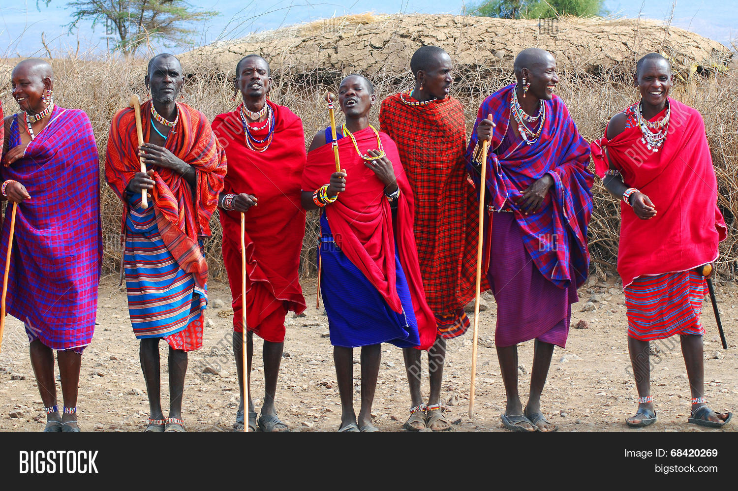 Masai Tribe Image & Photo (Free Trial) | Bigstock