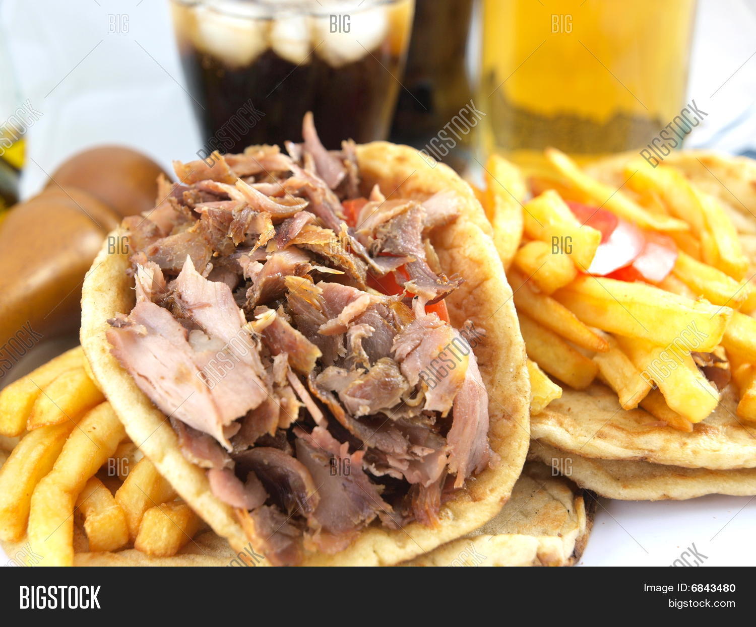 Greek Gyros Kebab Image & Photo (Free Trial) | Bigstock