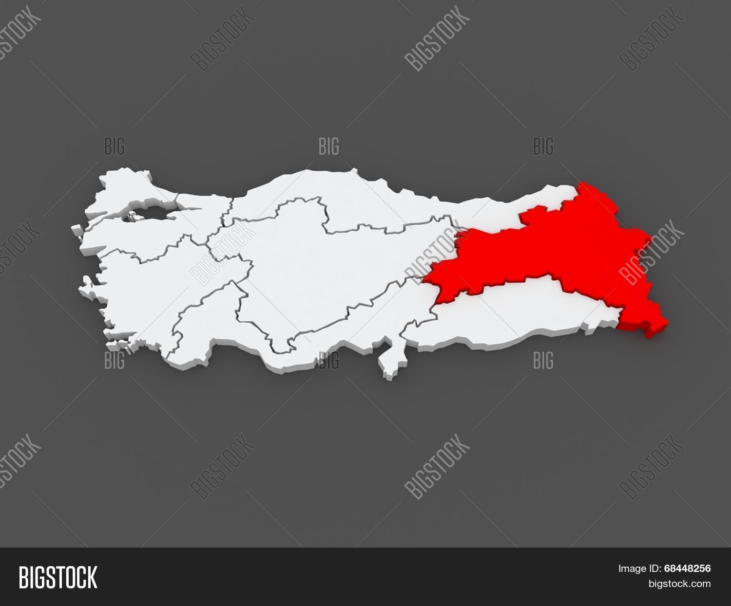 Map Eastern Anatolia. Image & Photo (Free Trial) | Bigstock