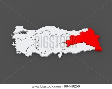 Map Eastern Anatolia. Image & Photo (Free Trial) | Bigstock