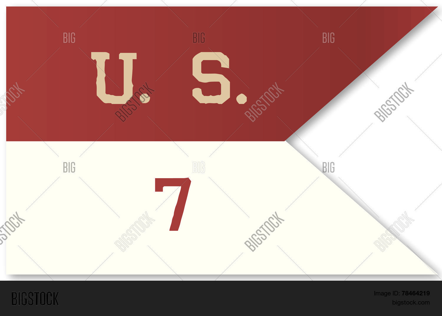 7Th Cavalry Flag Vector & Photo (Free Trial) | Bigstock