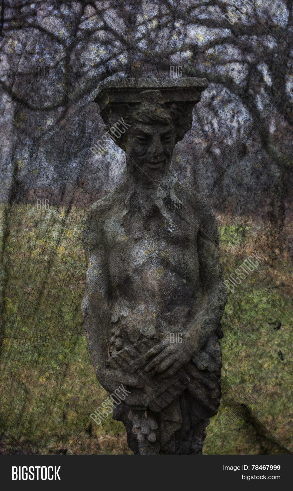 Statue Pan On Rough Image & Photo (Free Trial) | Bigstock