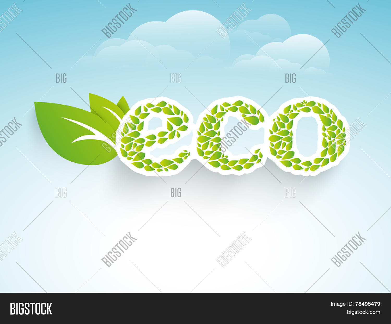 Stylish Text Eco Vector & Photo (Free Trial) | Bigstock
