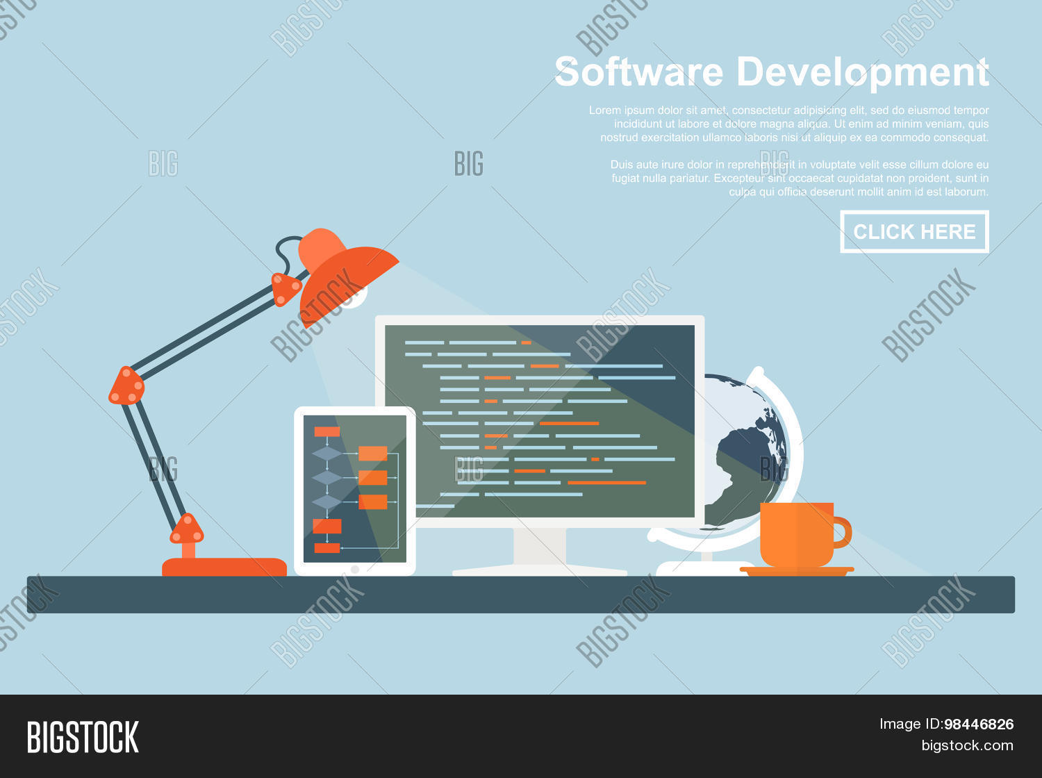 Software Development Vector & Photo (Free Trial) | Bigstock