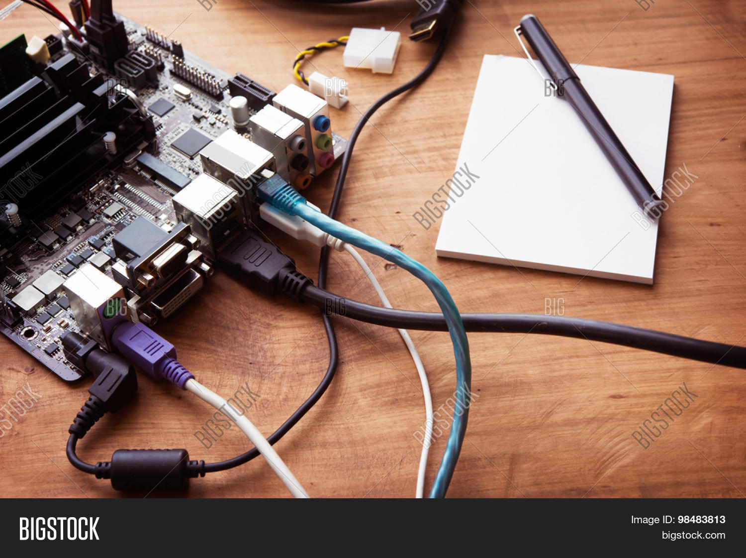 Raw Computer Board Image & Photo (Free Trial) | Bigstock