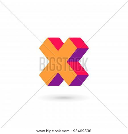 Letter X Cross Logo Vector & Photo (Free Trial) | Bigstock