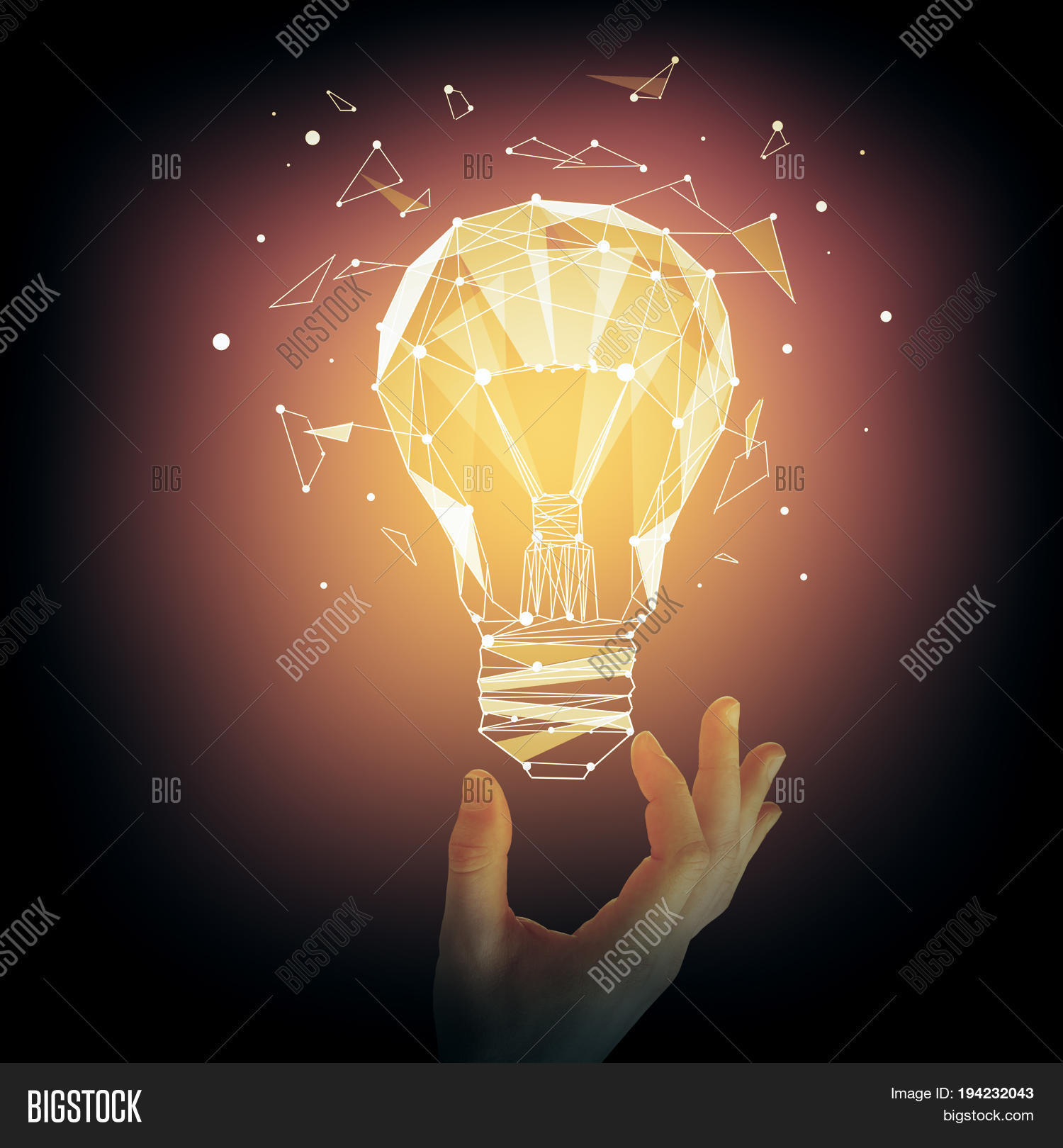 Hand Holding Abstract Image & Photo (Free Trial) | Bigstock