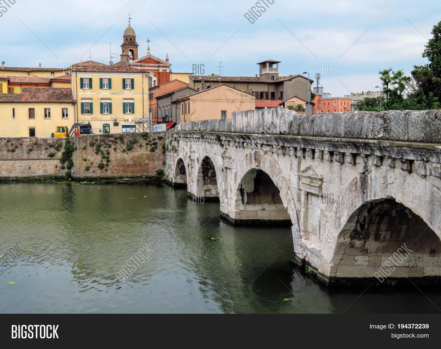 Tiberius Bridge Rimini Image & Photo (Free Trial) | Bigstock