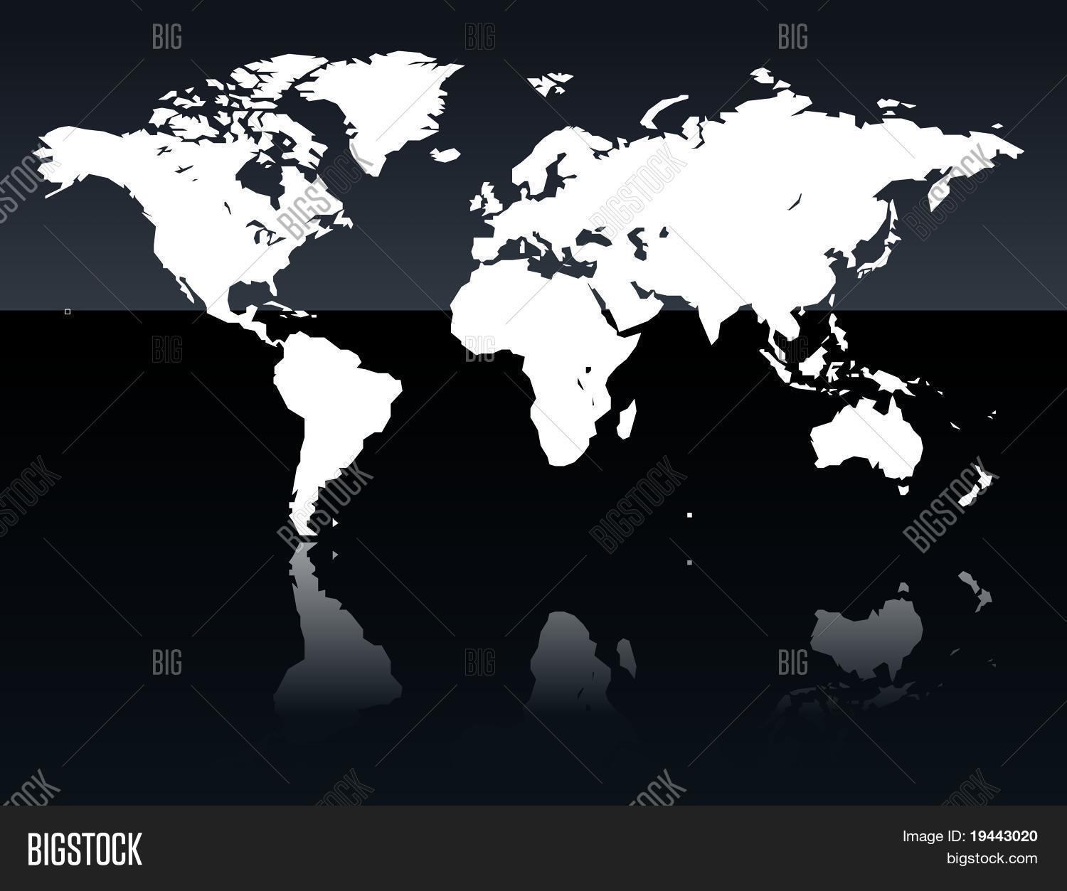 World Map Reflections Image & Photo (Free Trial) | Bigstock