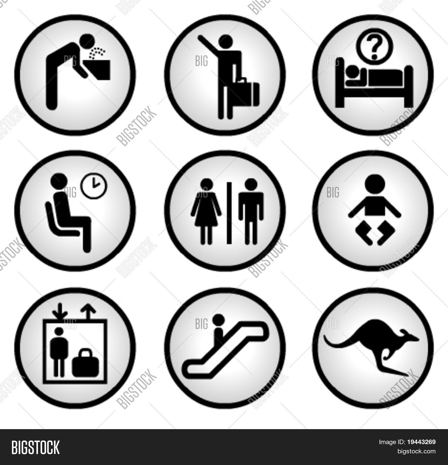 People Signs Vector Vector & Photo (Free Trial) | Bigstock