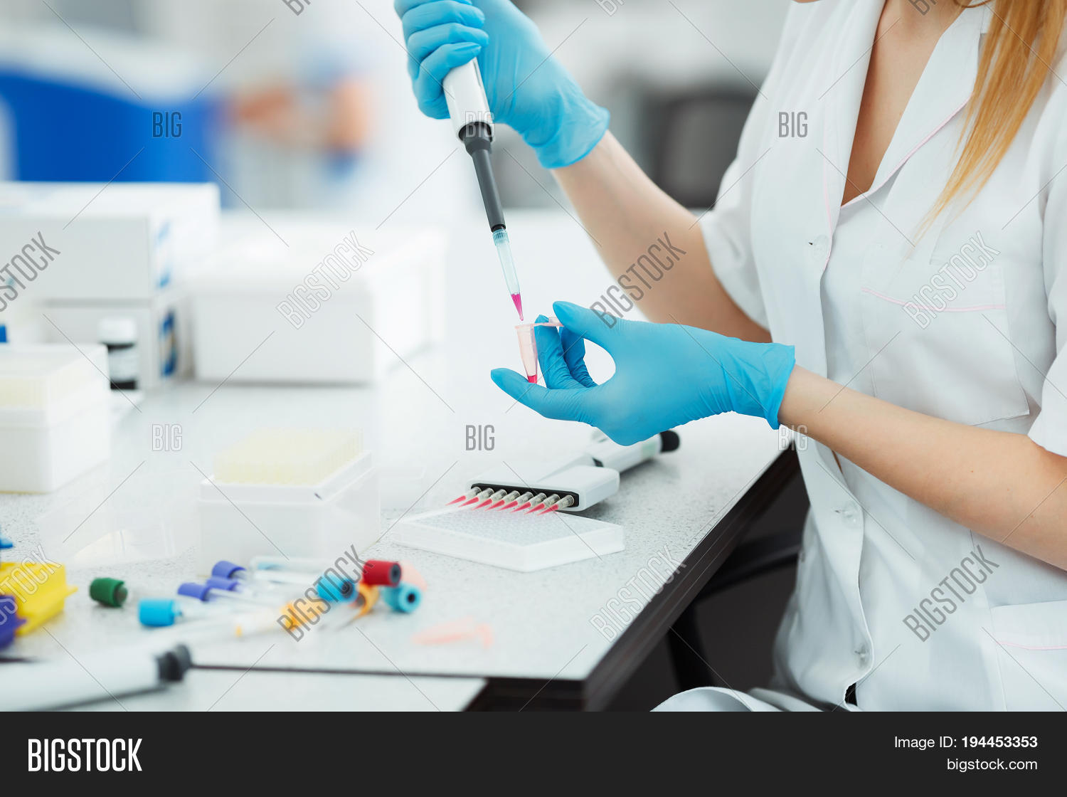 Pipette Dropping Image & Photo (Free Trial) | Bigstock