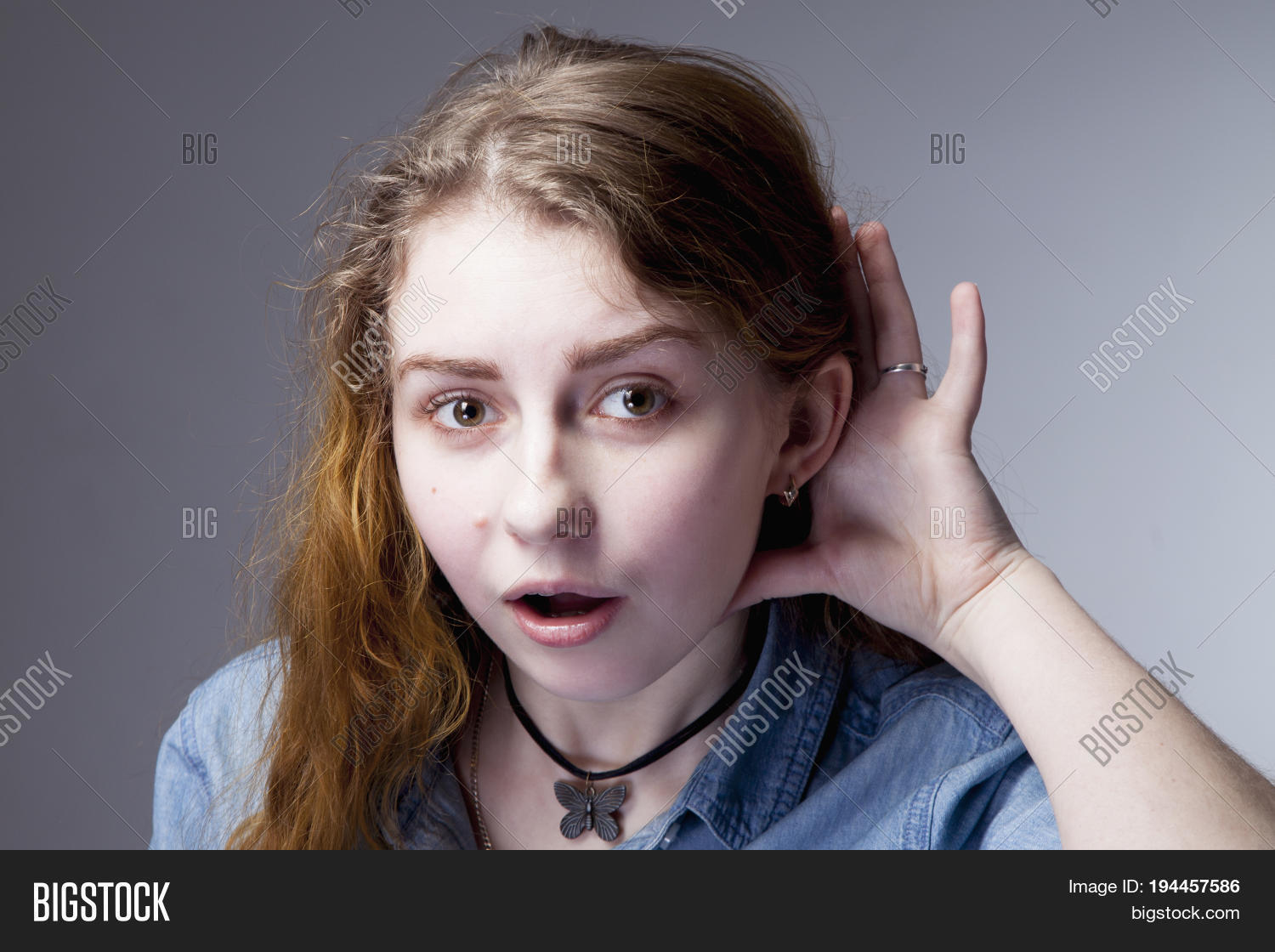 Can Not Hear You! Image & Photo (Free Trial) | Bigstock