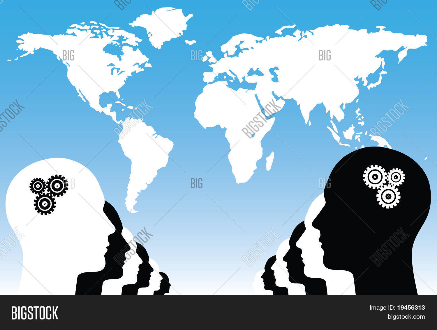 Black White Human Vector & Photo (Free Trial) | Bigstock