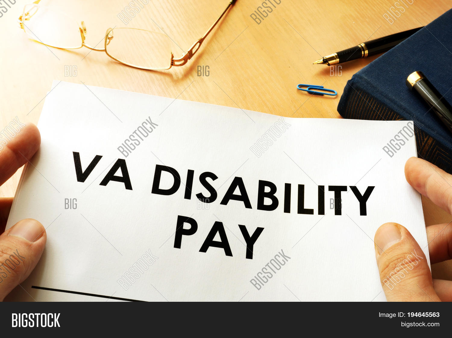 VA Disability Pay Image & Photo (Free Trial) | Bigstock