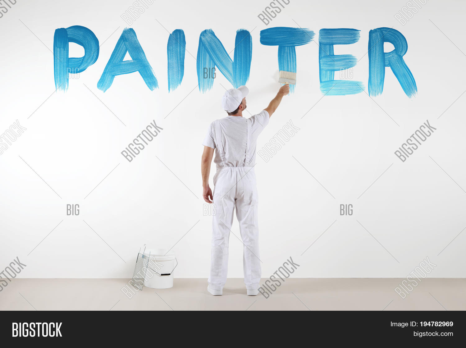 Painter Man Paint Image & Photo (Free Trial) | Bigstock
