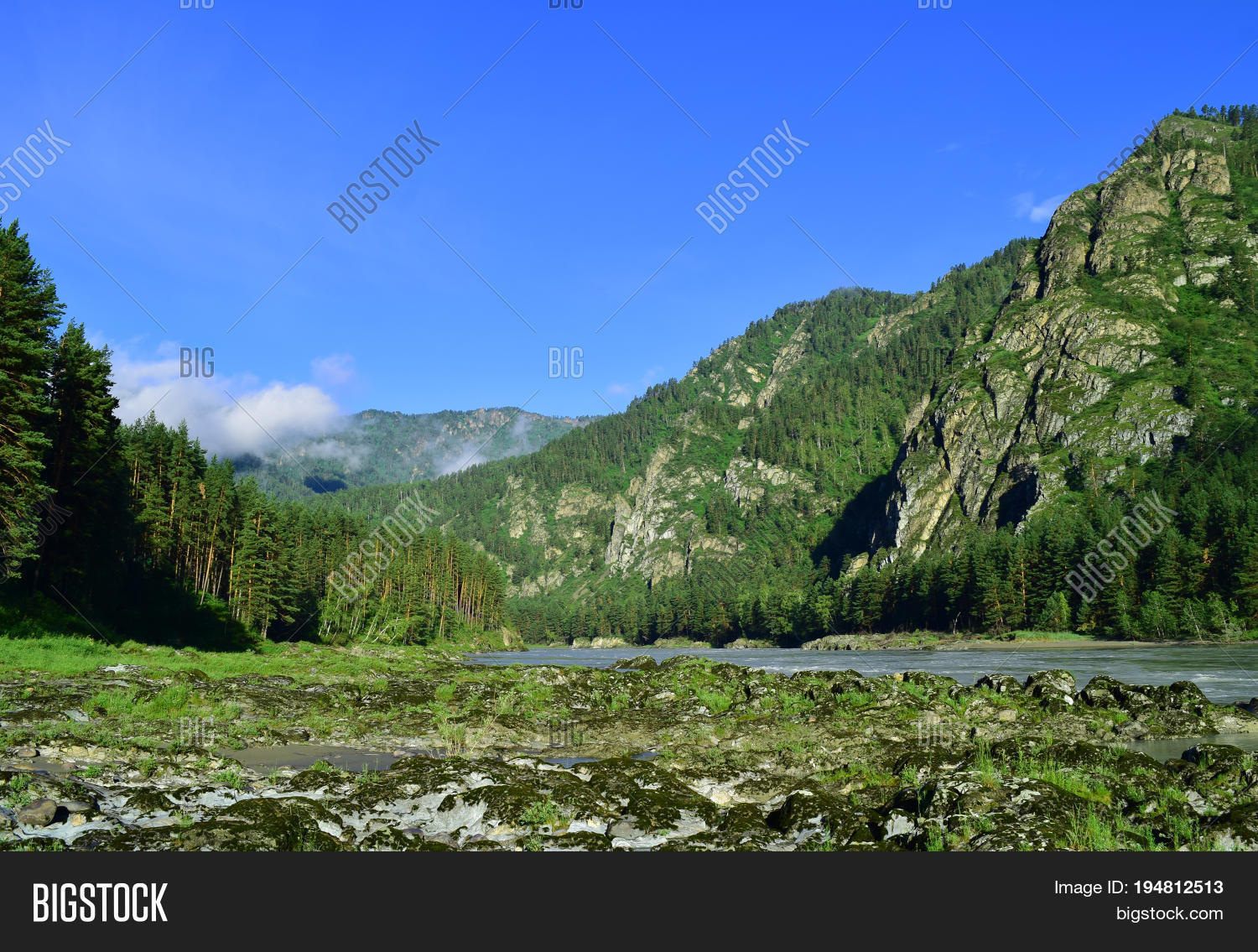 Katun River Altai Image & Photo (Free Trial) | Bigstock