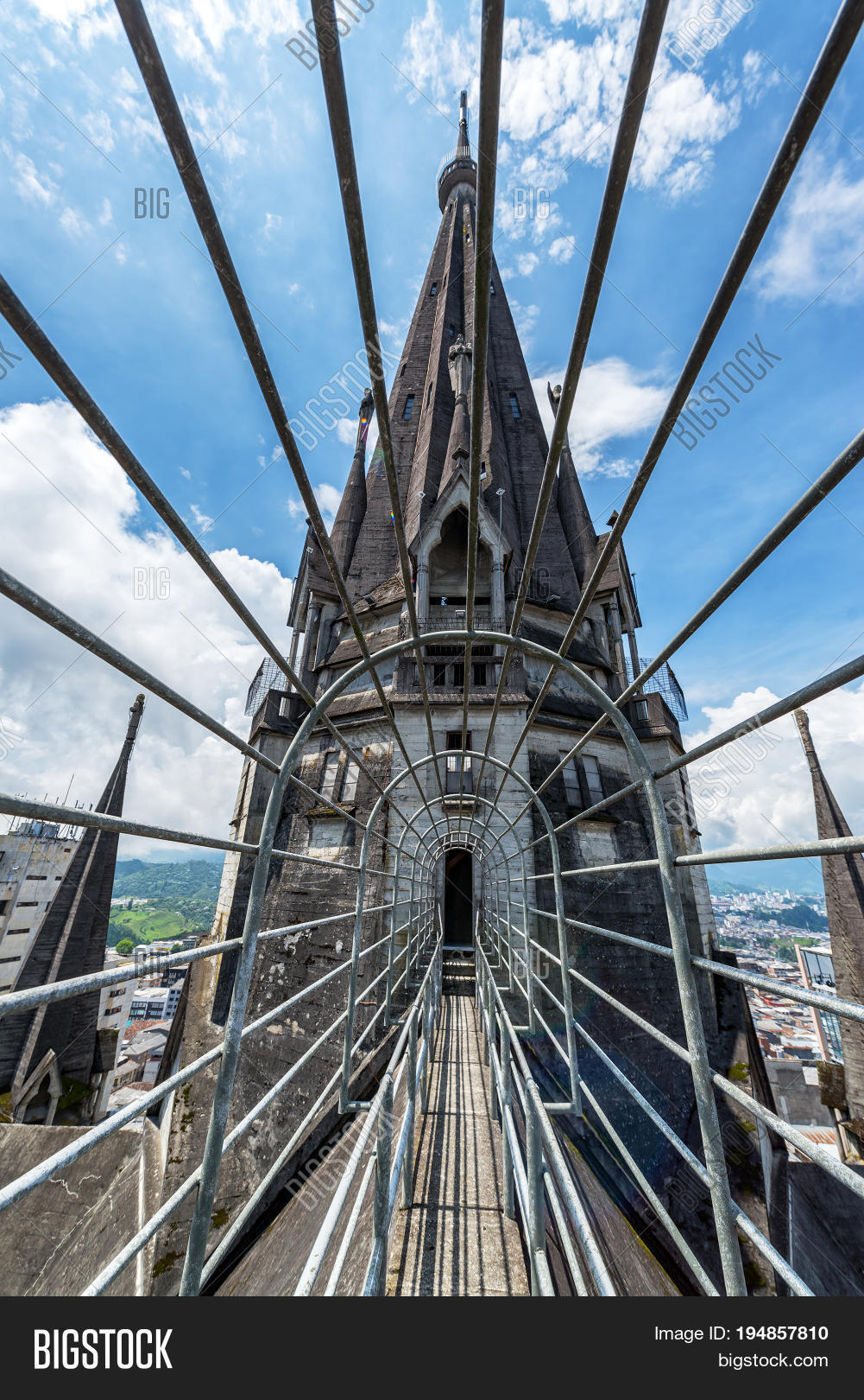 Narrow Walkway On Image & Photo (Free Trial) | Bigstock