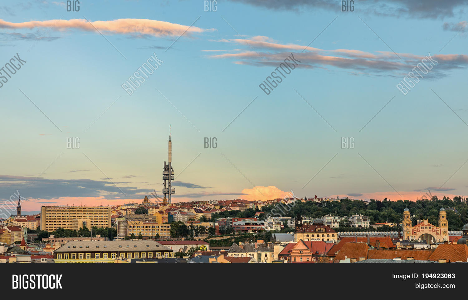 Zizkov TV Tower . View Image & Photo (Free Trial) | Bigstock