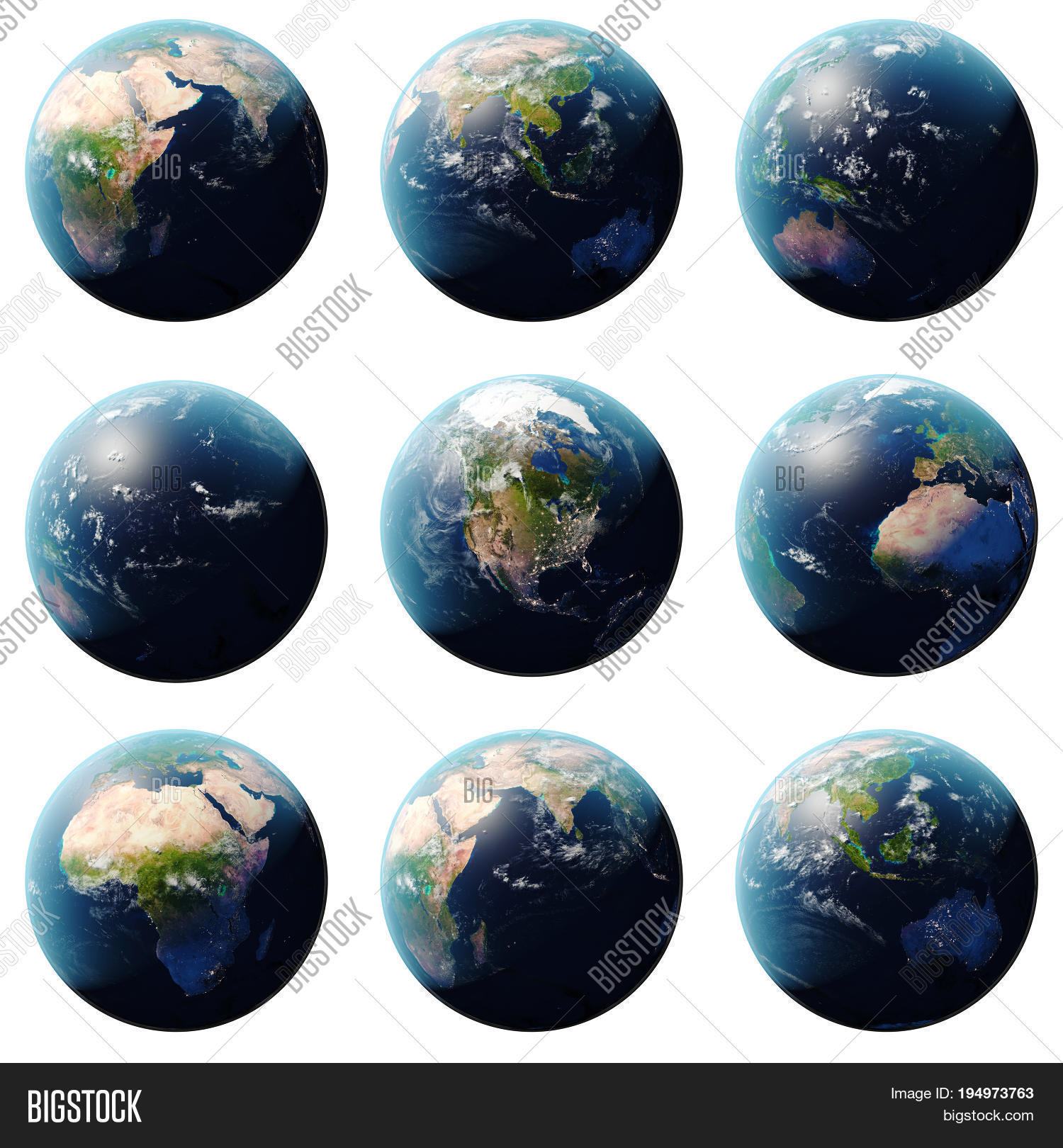 Nasa Earth Set