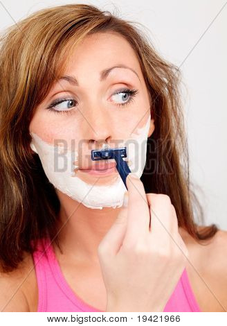 Barber Shaving Facial Image & Photo (Free Trial) | Bigstock