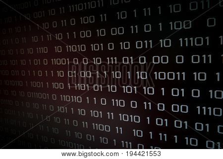 Red Binary Code On Image & Photo (Free Trial) | Bigstock