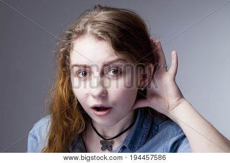 Can Not Hear You! Image & Photo (Free Trial) | Bigstock