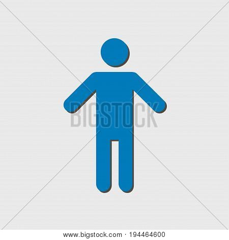 Human Male Sign Icon Vector & Photo (Free Trial) | Bigstock