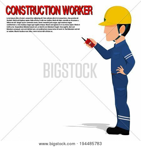 Construction Worker Vector & Photo (Free Trial) | Bigstock