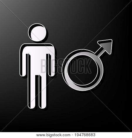 Male Sign Vector & Photo (Free Trial) | Bigstock