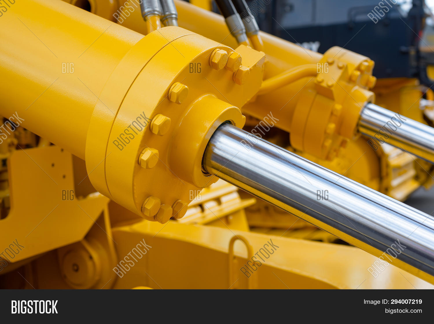 Powerful Hydraulic Image & Photo (Free Trial) | Bigstock