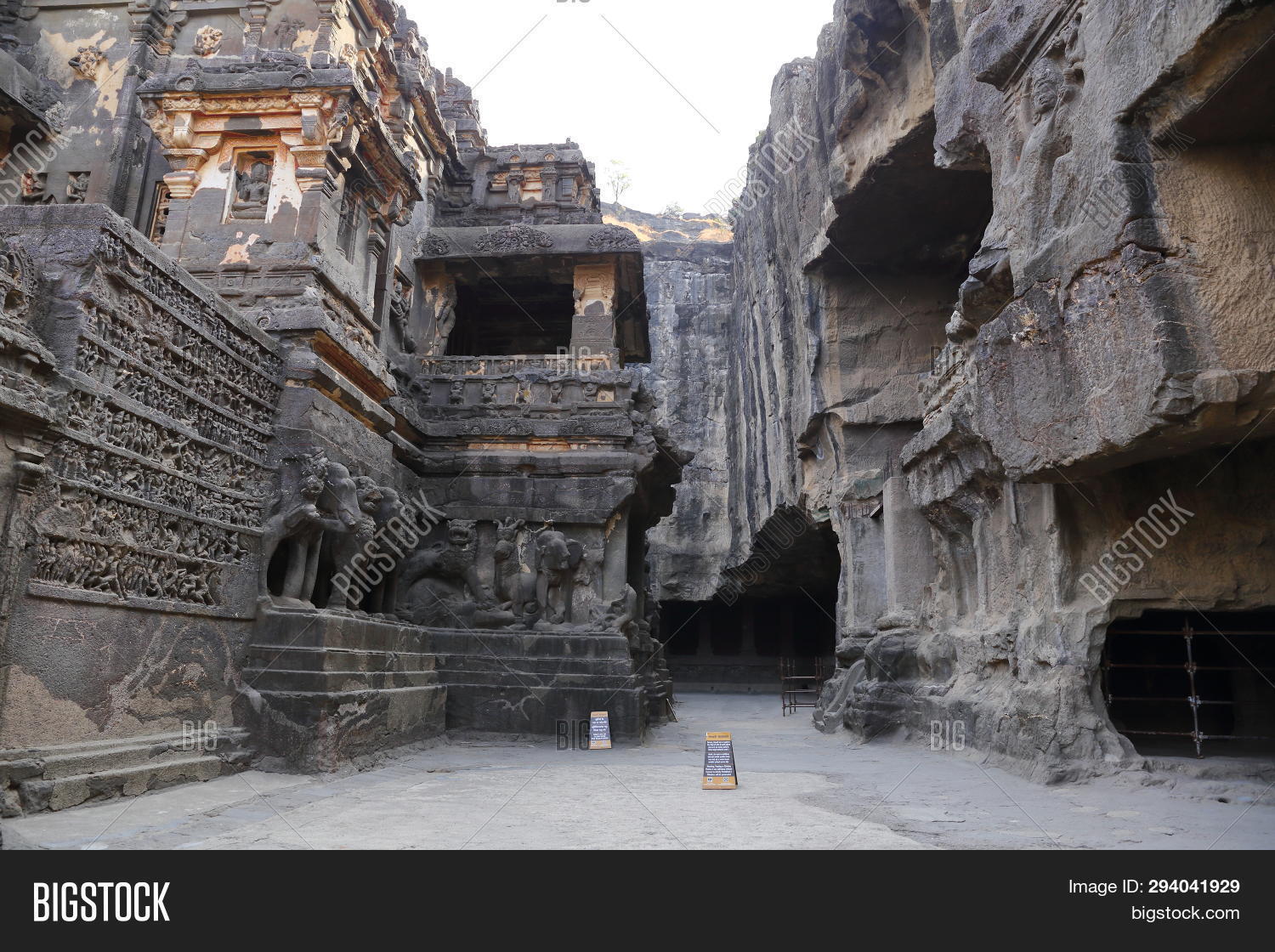 Temple Ellora Caves, Image & Photo (Free Trial) | Bigstock