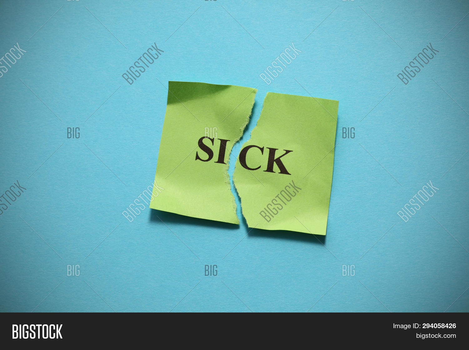 Torn Sick. Torn Paper Image & Photo (Free Trial) | Bigstock