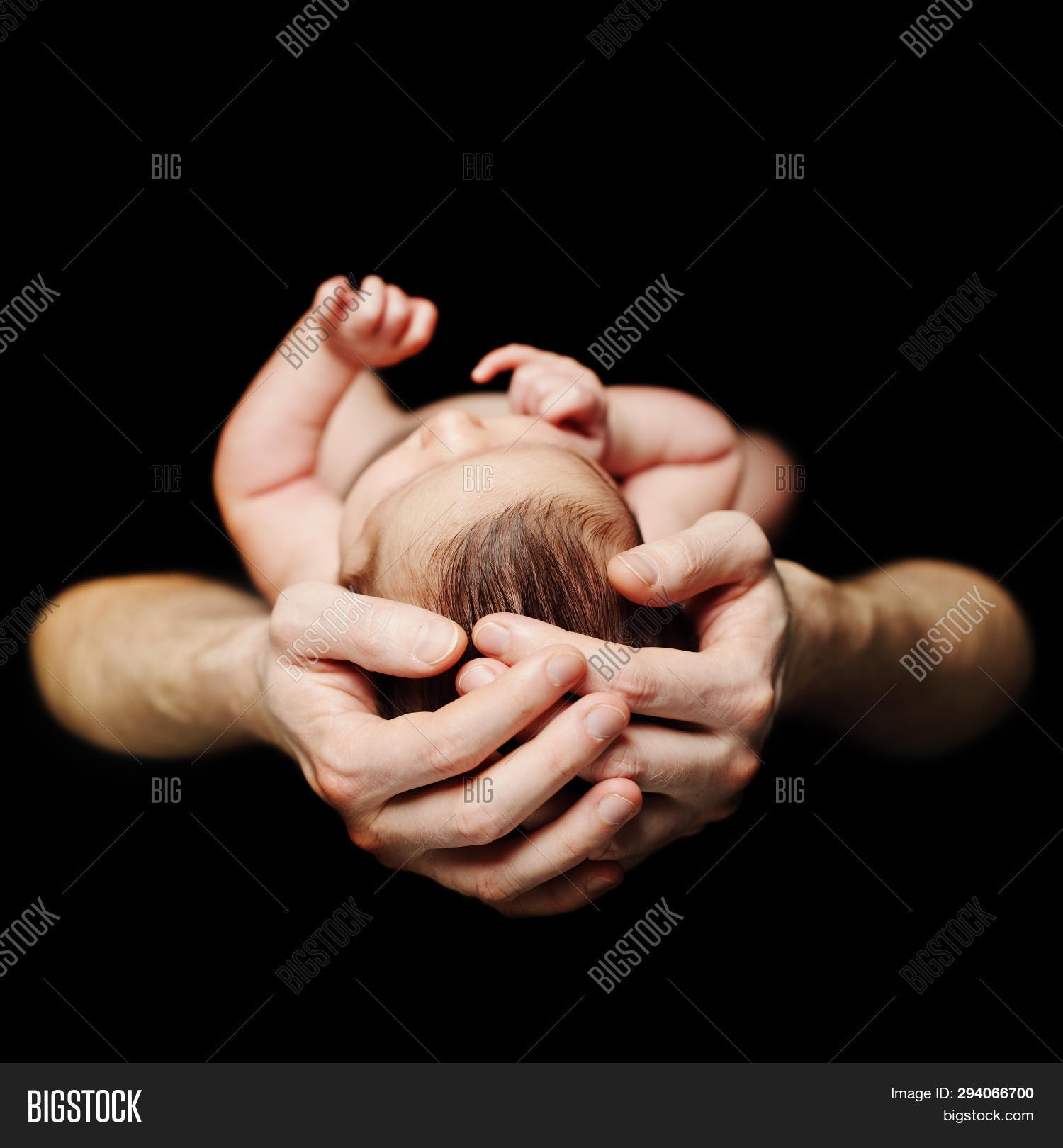 Father's Hand Newborn Image & Photo (Free Trial) | Bigstock