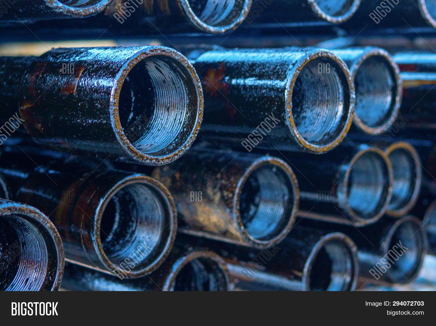 Pipe Metal Texture. Image & Photo (Free Trial) | Bigstock