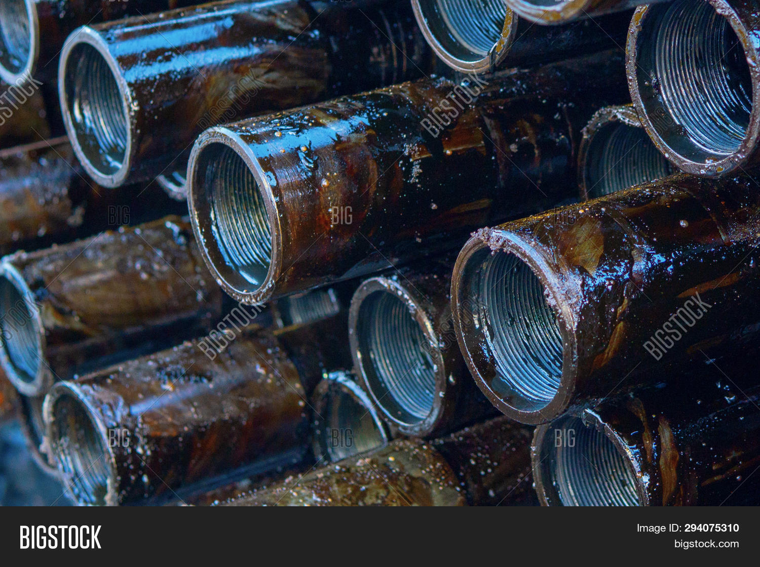 Pipe Metal Texture. Image & Photo (Free Trial) | Bigstock