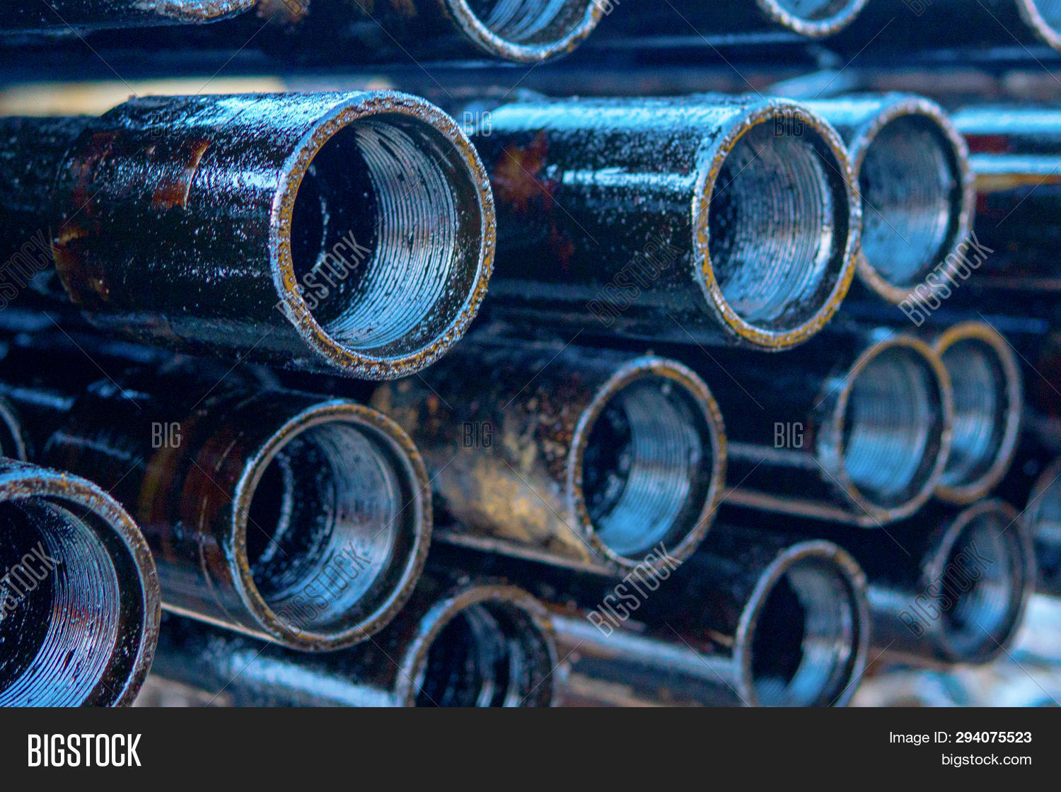 Pipe Metal Texture. Image & Photo (Free Trial) | Bigstock
